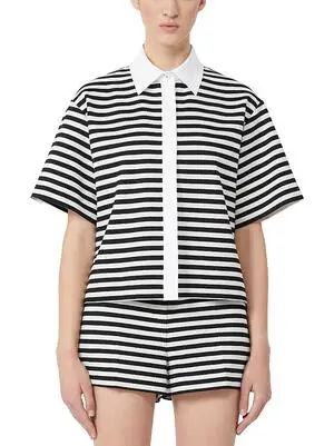 Max Mara Wilson Top - White Blac