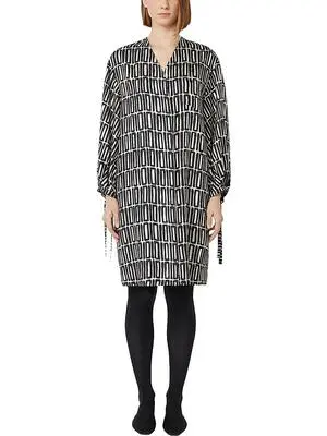 Max Mara Ottone Silk Dress - Black