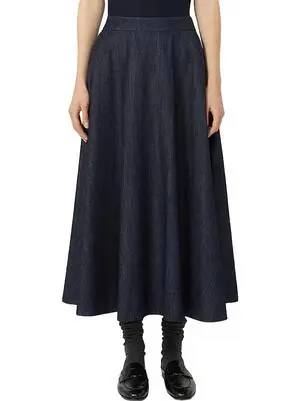 Max Mara Cecile Midi Skirt - Ultramarin