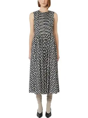 Max Mara Eloise Cotton Dress - Ultramarin