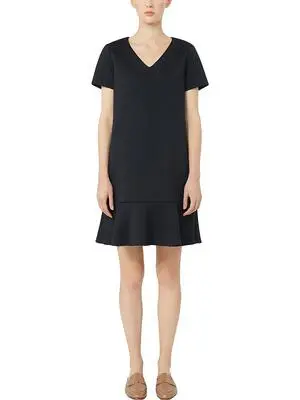 Max Mara Veloce Jersey Dress - Navy