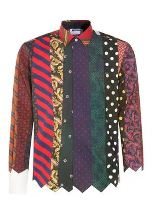 Moschino Tie-print Shirt - Red