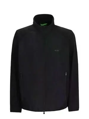 BOSS Zip-up Track Jacket - Black