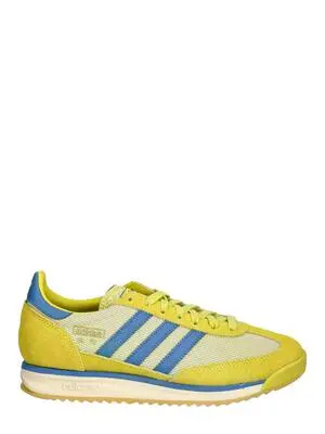Adidas SL 72 Three-Stripe Suede Sneakers Yellow