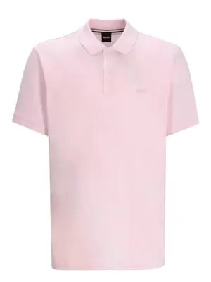 BOSS Piqué Polo Shirt Pink