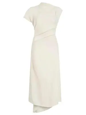 Proenza Schouler Hallie Midi Dress - Neutrals
