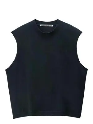 Alexander Wang Cotton Tank Top - Black