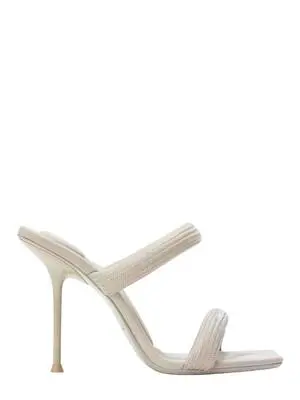 Alexander Wang Julie Double-strap Stiletto Sandals - Neutrals