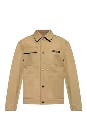 Versace Medusa Biggie Buttoned-up Jacket - Neutrals