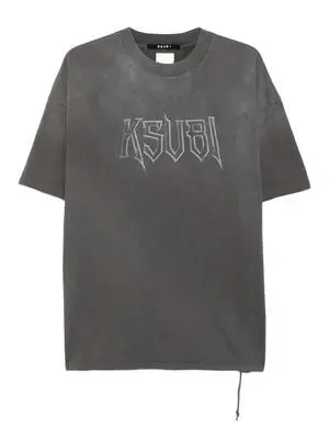 Ksubi Logo-print T-shirt - Grey