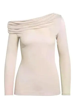 Givenchy Asymmetric Draped Top - Neutrals