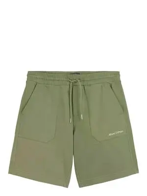 Marc O'polo Elasticated-waist Shorts - Green
