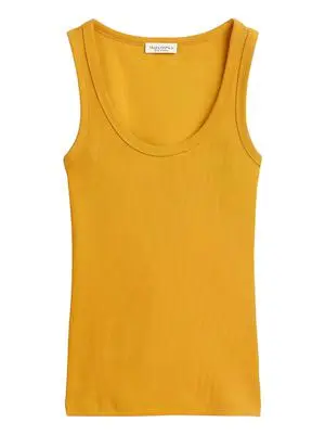 Marc O'polo Scoop-neck Tank Top - Yellow