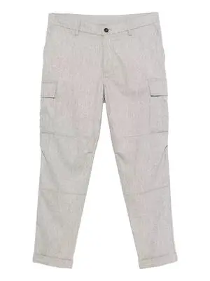 Eleventy Cargo-pockets Trousers - Grey