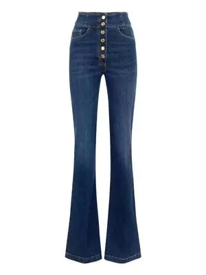 ELISABETTA FRANCHI High-Waist Jeans
