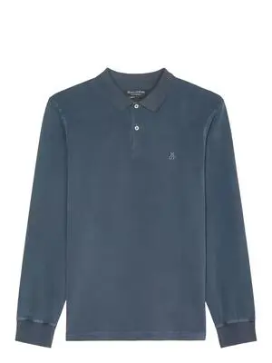 Marc O'polo Long-sleeve Polo Shirt - Blue