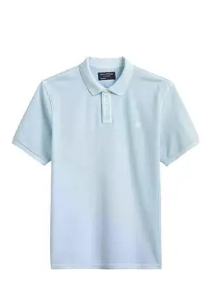 Marc O'polo Logo-embroidered Polo Shirt - Blue