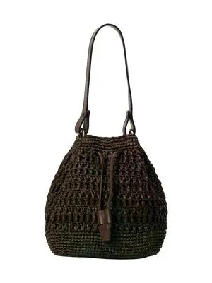 Nannacay Leonie Bucket Bag - Brown