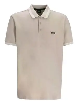BOSS Piqué Polo Shirt - Neutrals