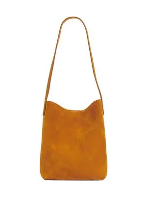 MANSUR GAVRIEL Small Everyday Cabas Suede Hobo Bag Cuoio