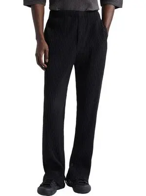 Issey Miyake Monthly Colors June Pleated Pants - Black