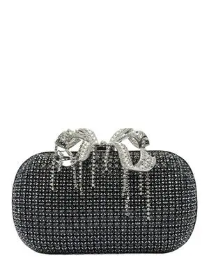 SELF-PORTRAIT Crystal Embellished Clutch