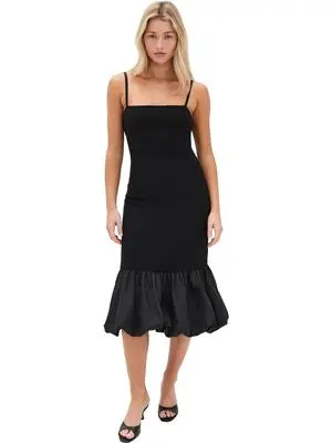 Astr The Label Brittnea Midi Dress - Black