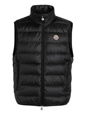 Moncler Roc Roque Quilted Shell Gilet - Black