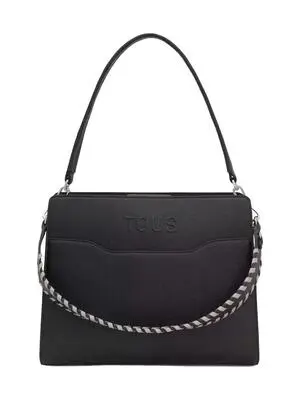 TOUS Braided-handle Tote Bag - Black