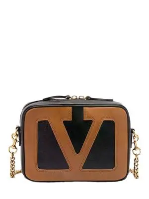 Valentino Garavani Vlogo Signature Shoulder Bag - Black