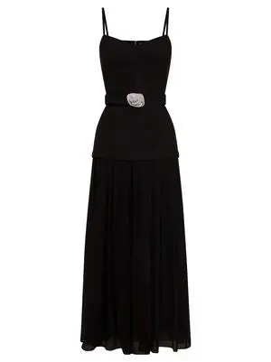 NICHOLAS Susie Ankle-length Dress - Black