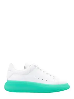 Alexander McQueen Oversized Sole Sneakers - White/green