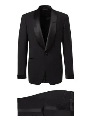 TOM FORD Wool-blend Tuxedo - Black