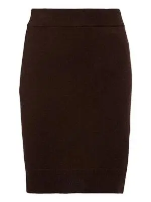Jardin Des Orangers Wool And Cashmere Miniskirt - Brown