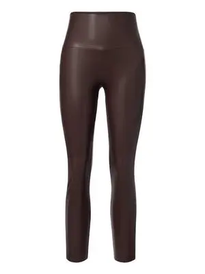 Norma Kamali High-rise Leggings - Brown