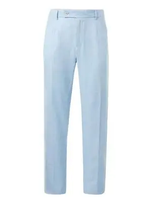 DOLCE & GABBANA Dolce&Gabbana Linen Straight-Leg Pants