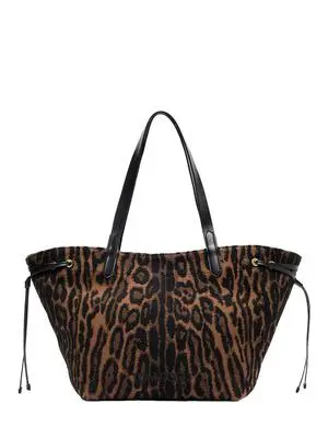TOM FORD Jacquard Tote Bag - Brown