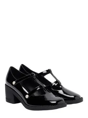 JIMMY CHOO Adeline 60 Patent Leather Pumps - Black