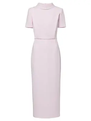Roland Mouret Roland Mouret Cady Midi Dress Pink
