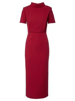 Roland Mouret Cady Midi Dress - Pink