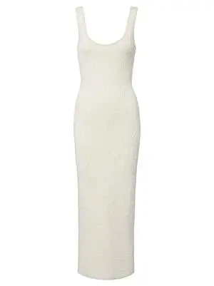 Altuzarra Duras Knitted Maxi Dress - White