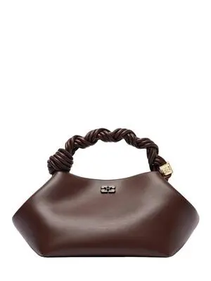 GANNI Small Tote Bag - Brown