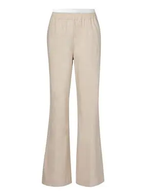 Simkhai Bristol Wide-leg Linen-blend Pants - Beige