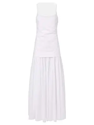 STAUD Ari Cotton Maxi Dress