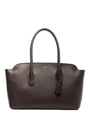 TOM FORD Alexander Large Leather Shoulder Bag - Brown