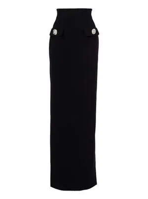 COSTARELLOS Embellished Maxi Skirt
