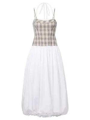 Simkhai Pfeiffer Midi Dress White