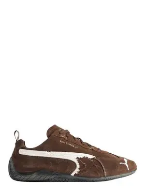 Balenciaga Speedcat Suede Sneakers - Brown