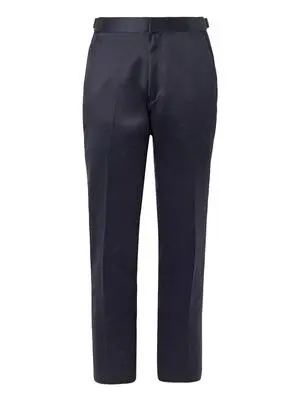 TOM FORD Dyllan Straight-leg Trousers - Blue