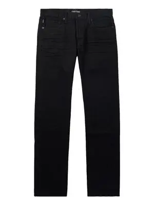TOM FORD Slim-fit Japanese Denim Jeans - Black